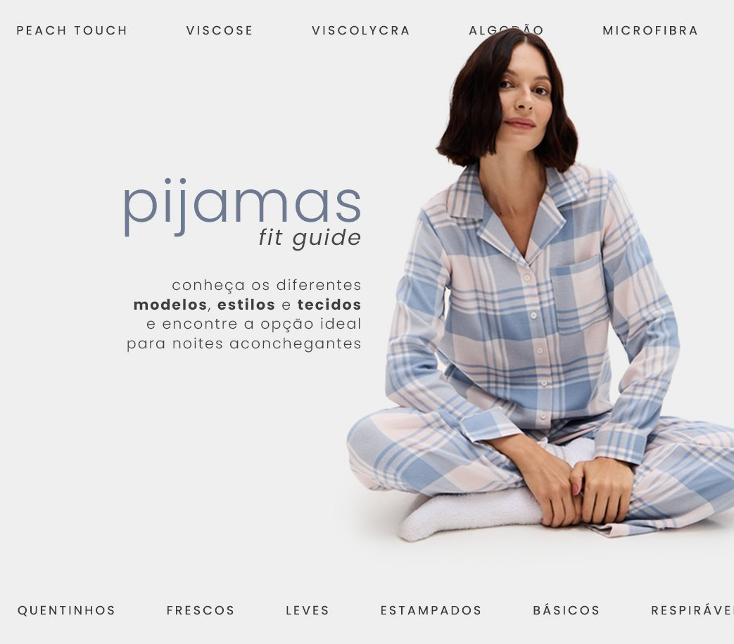 Pijama Feminino | Modelos Confortáveis e Modernos em Oferta - Renner