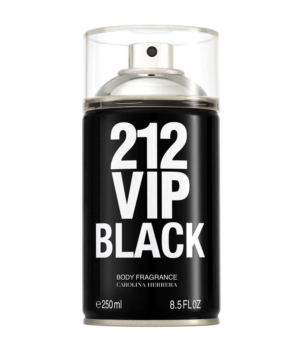 Body Spray 212 Vip Men Black 250ml