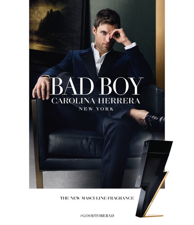 Perfume Carolina Herrera Bad Boy Masculino Eau De Toilette 50ml Perfume Carolina Herrera Bad Boy Masculino Eau De Toilette 50ml