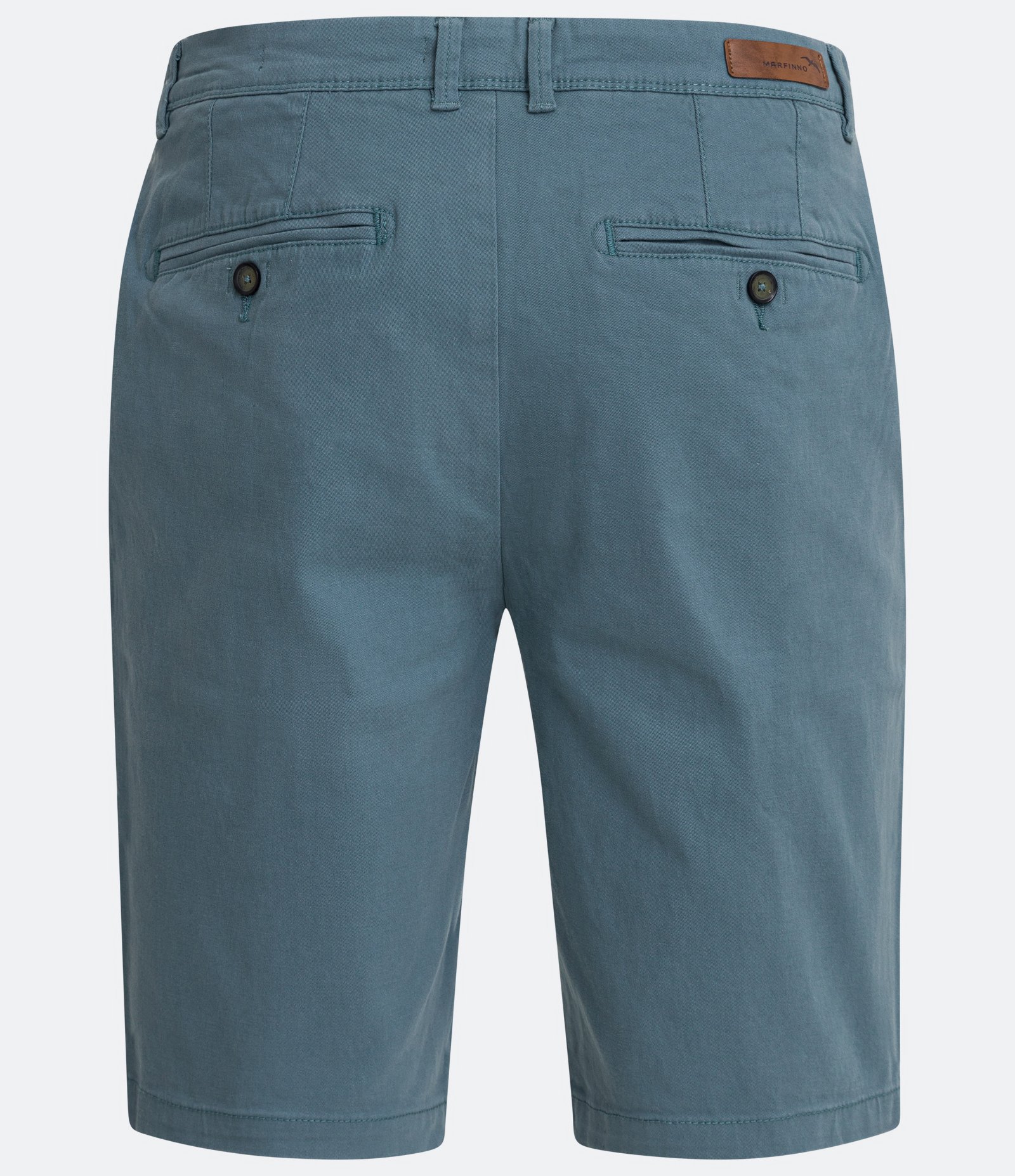 Bermuda Slim em Sarja com Elastano Azul