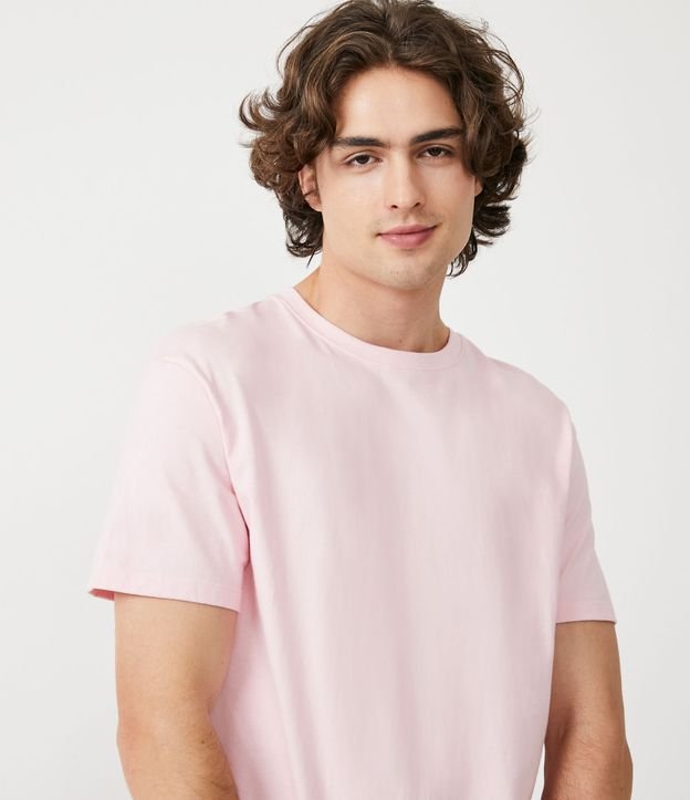 Camiseta Easy Fit Básica em Algodão