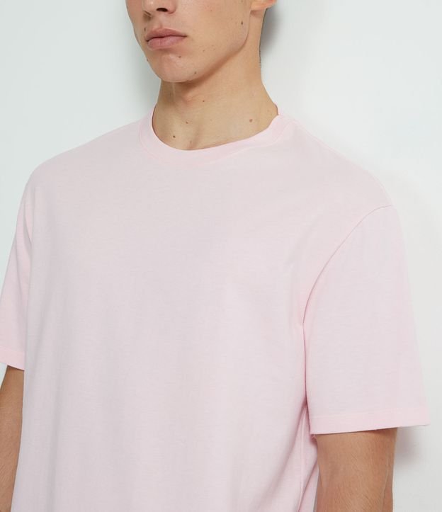 Camiseta Easy Fit Básica em Algodão