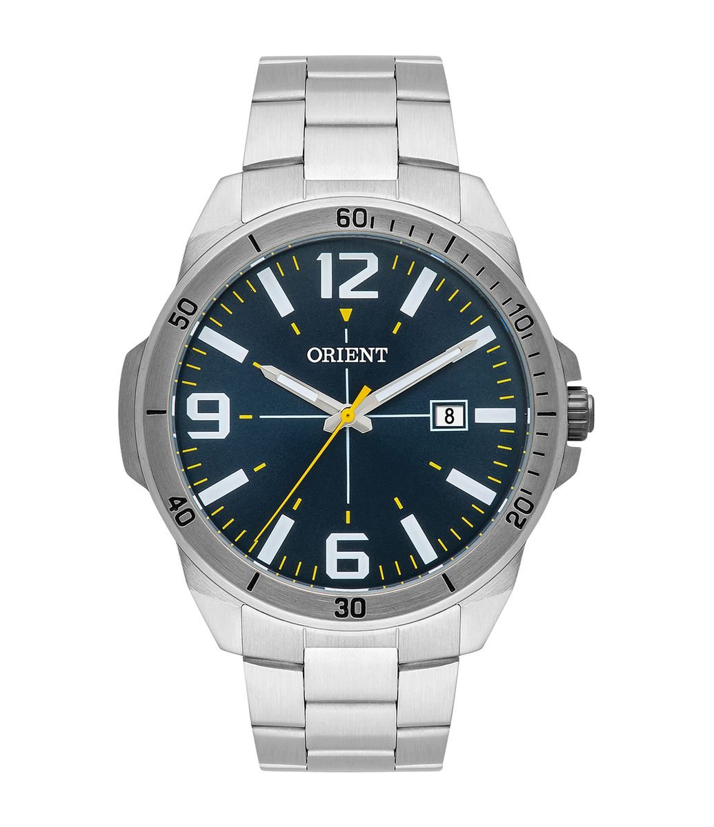 Relógio Orient Analógico Prata