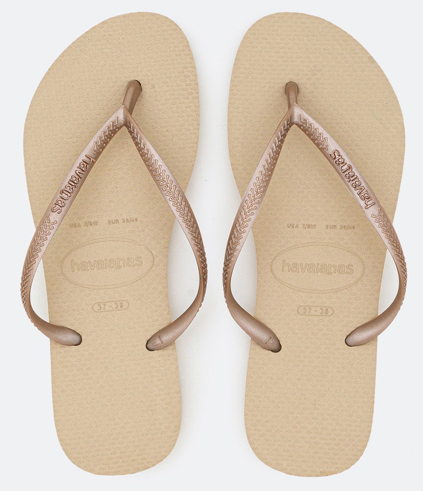 Chinelo Slim com Tira Metalizada Havaianas