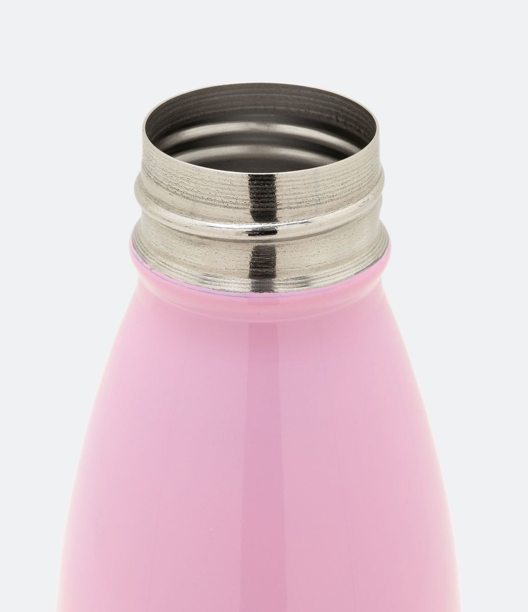 Garrafa em Metal com Estampa Stitch Capacidade 750ml Rosa - Renner