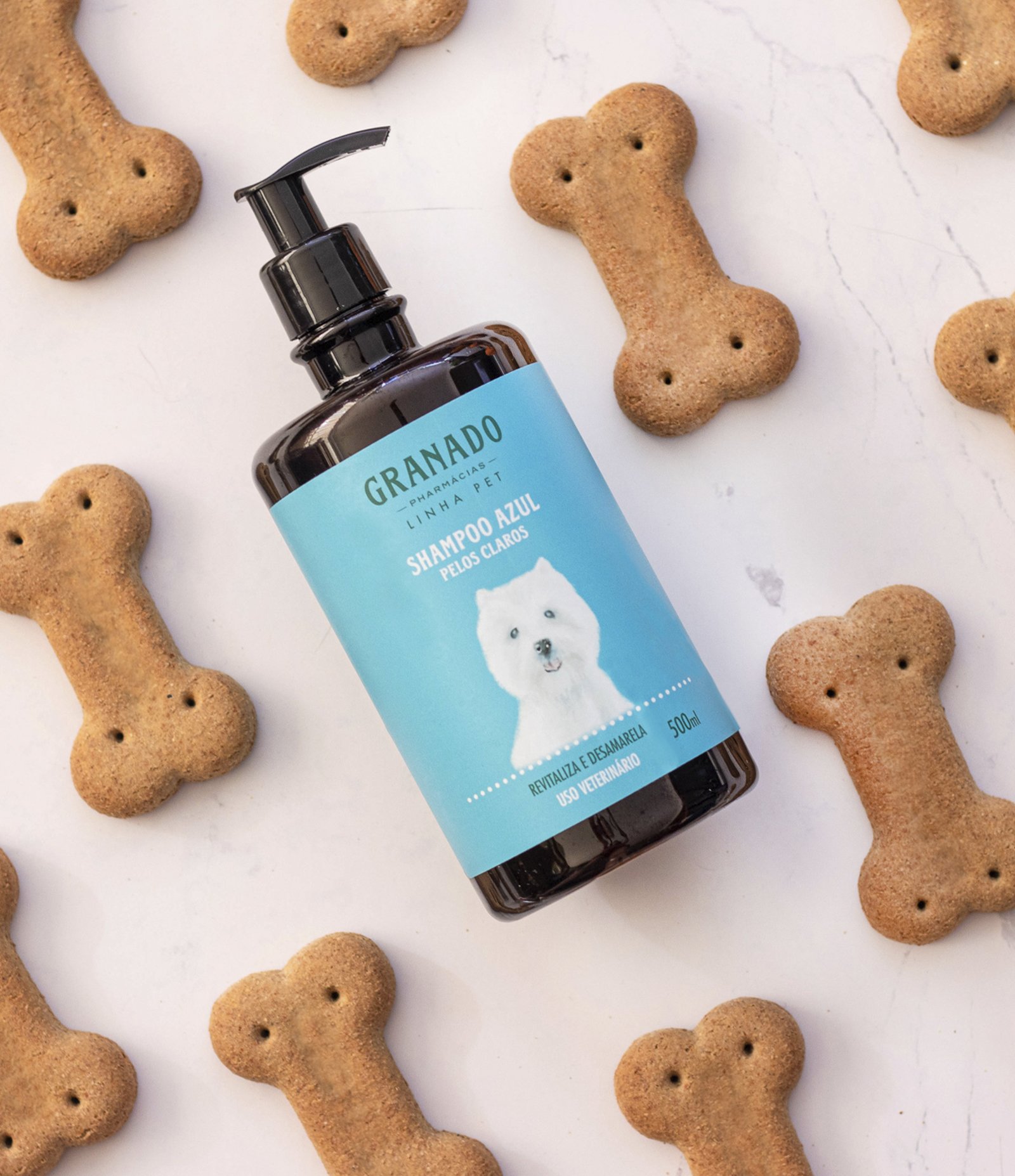 Shampoo Azul Pet Granado 500ml
