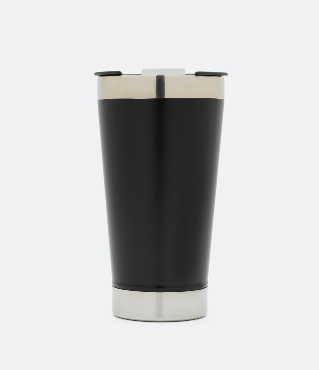Vaso Térmico en Metal con Abridor Incorporado Capacidad 550ml Negro