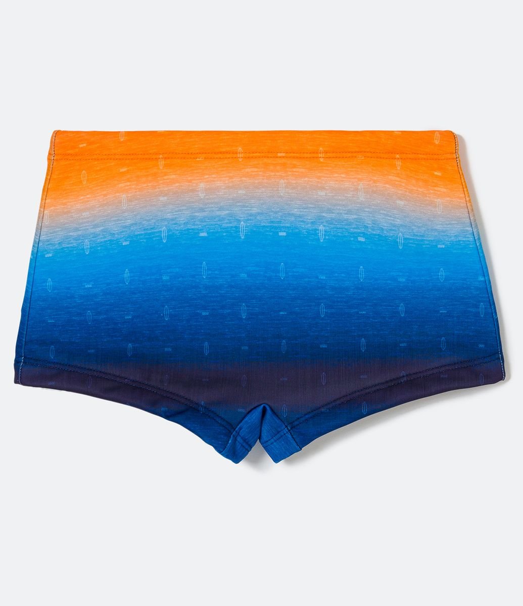 Sunga Boxer Infantil Degrade Estampa Mini Pranchas - Tam 5 a 14 Anos 13 ...