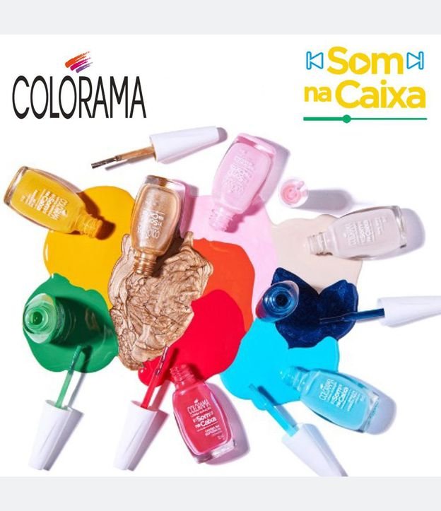 Esmalte Som na Caixa Corre Delas Colorama DIVA POP