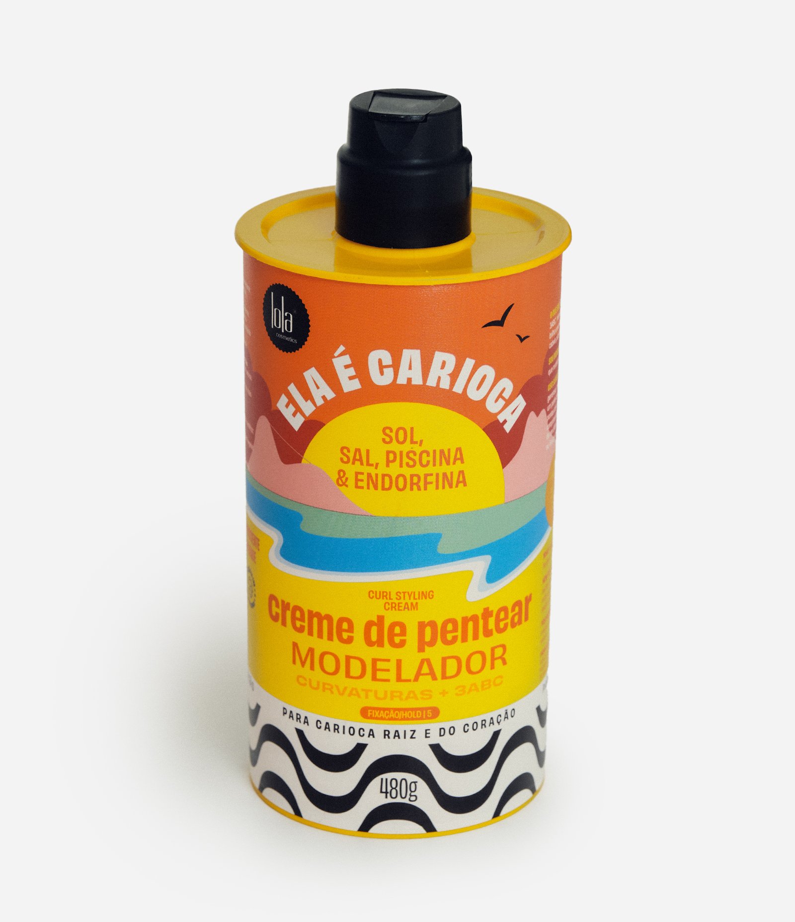 Creme De Pentear Modelador 3abc Ela E Carioca Lola Cosmetics 480ml