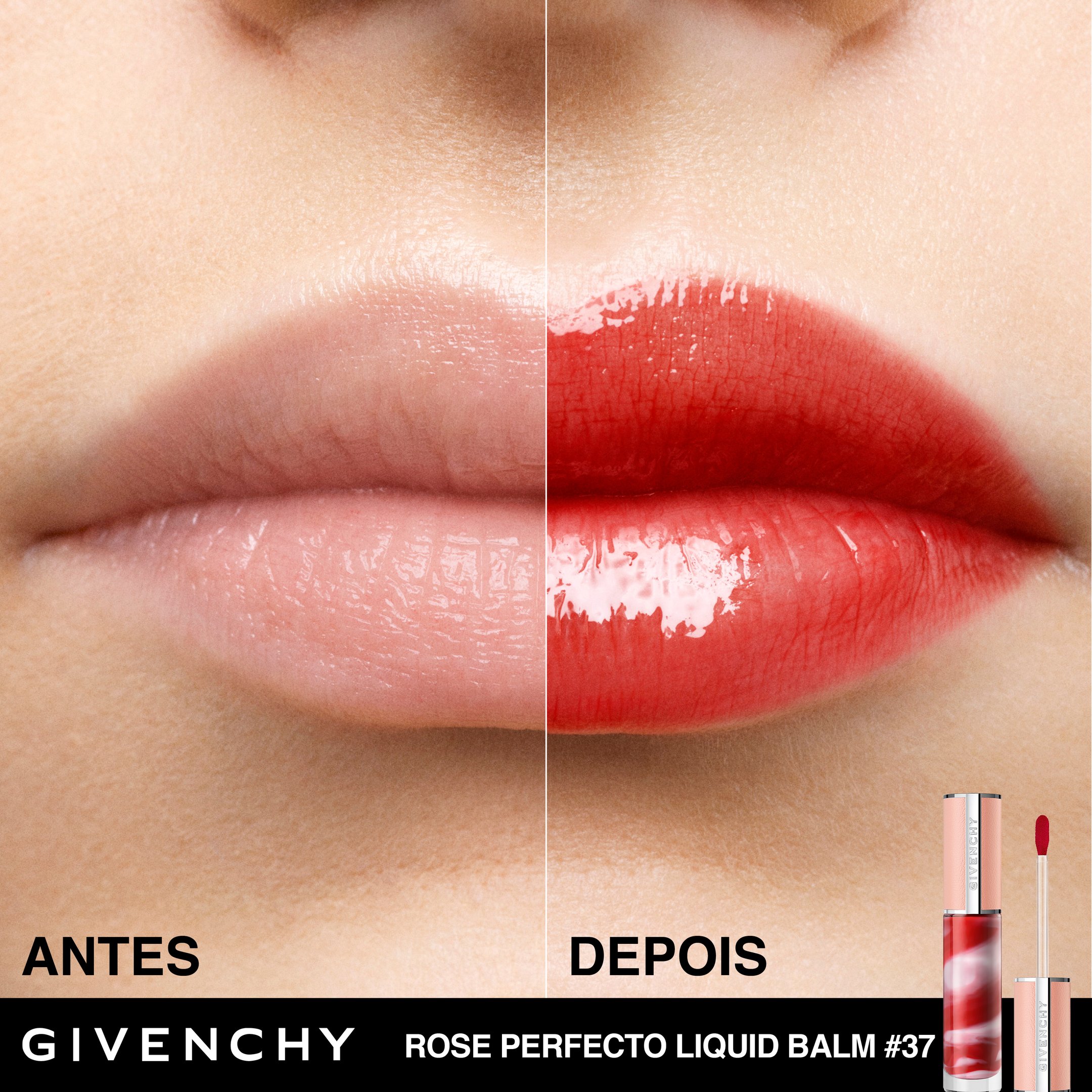 Batom Liquido Rose Perfecto Givenchy N37