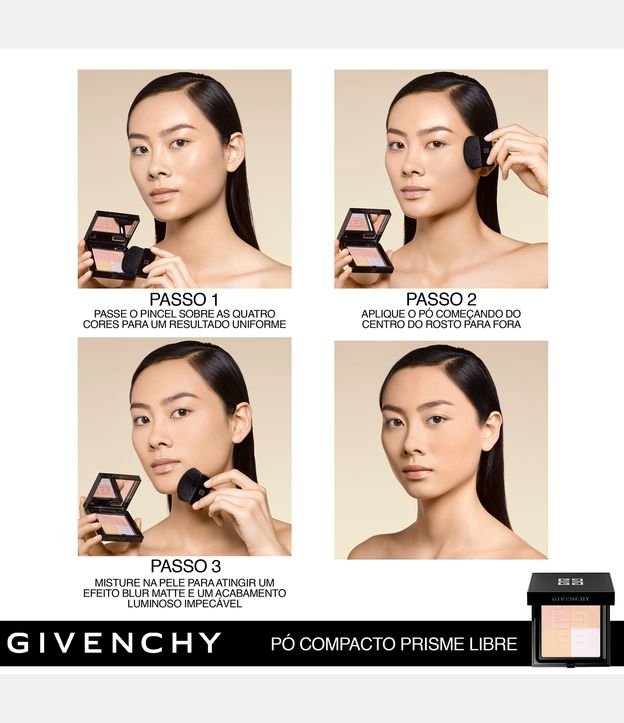 Pó Compacto Prisme Libre Pressed Powder Givenchy N3