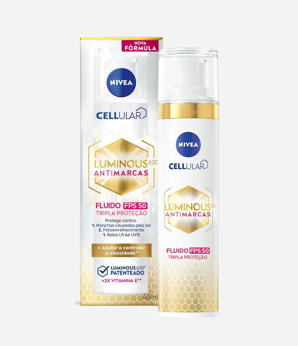 Fluído Facial Luminous 630 FPS 50 Nivea 40ml