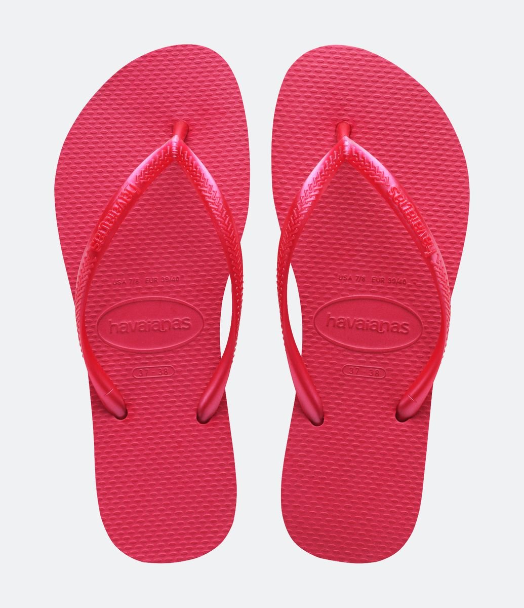 Chinelo Slim Havaianas Rosa