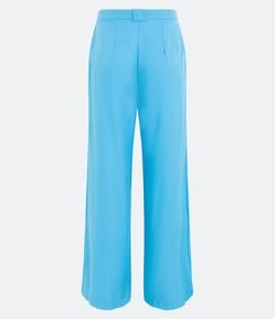 Calça Pantalona Alfaiataria em Crepe com Passantes DIferenciados - Renner
