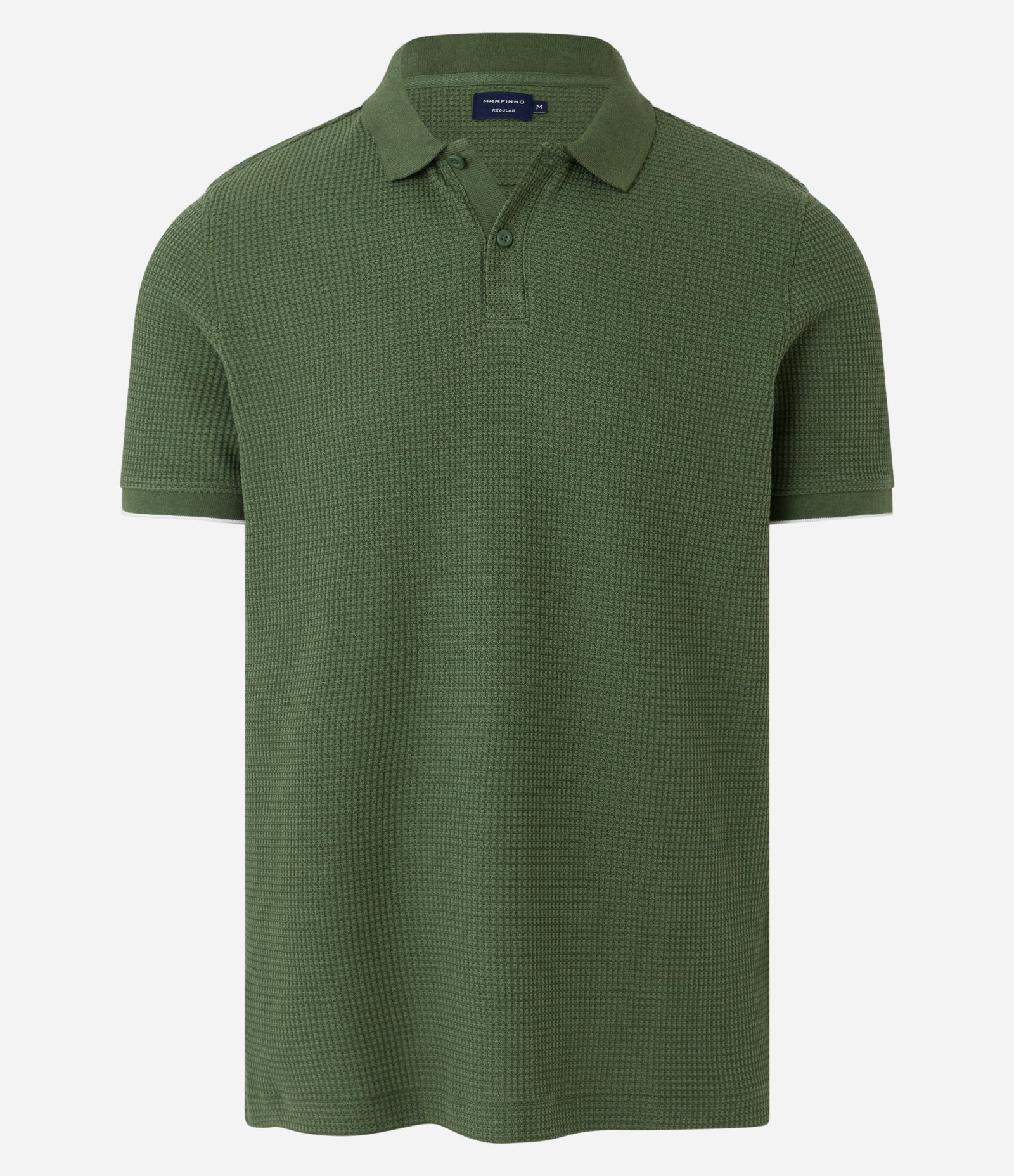 Polo Comfort em Algodão com Textura