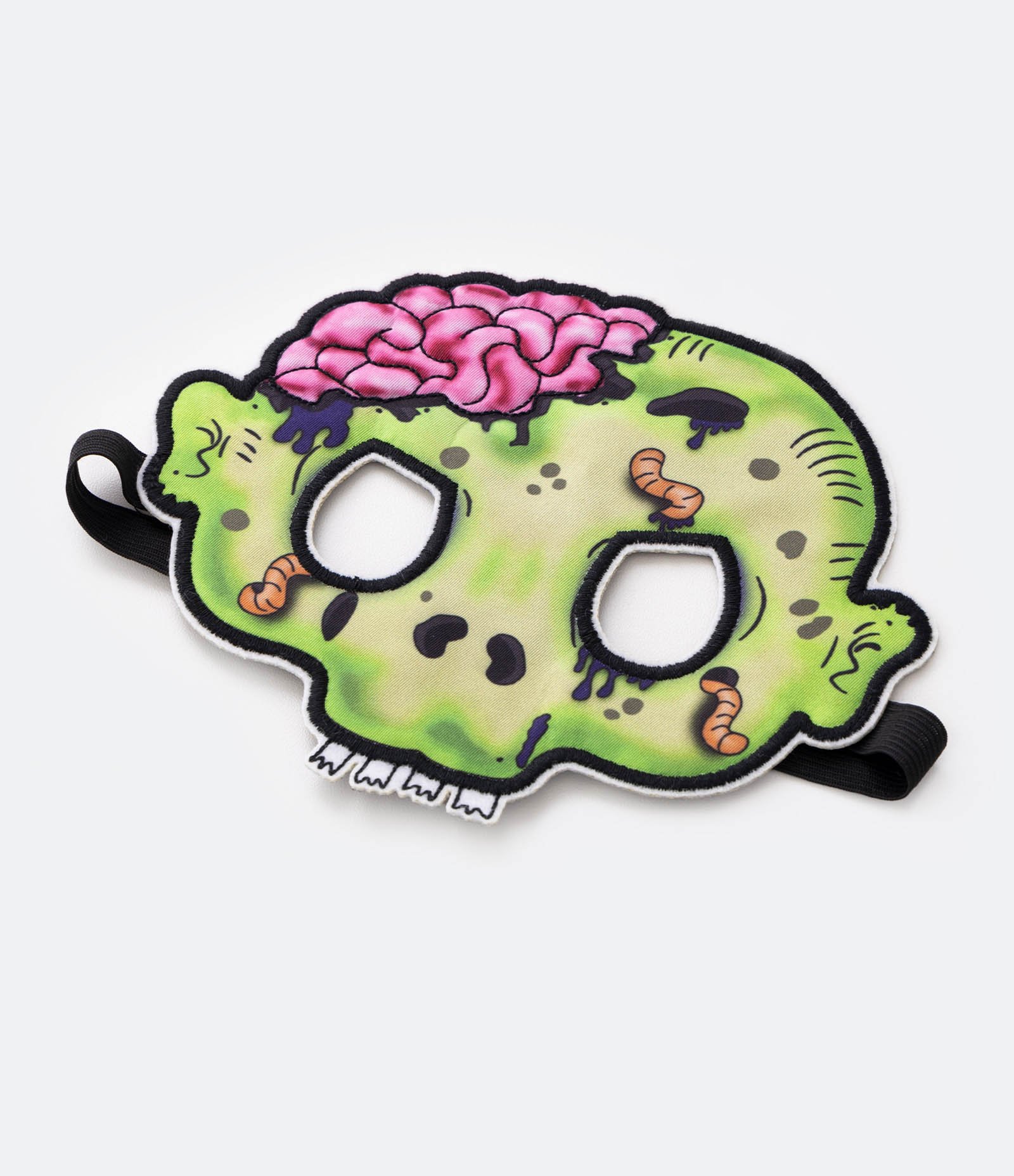 Camiseta Infantil com Estampa e Mascará de Zombie College - Tam 5 a 12 ...