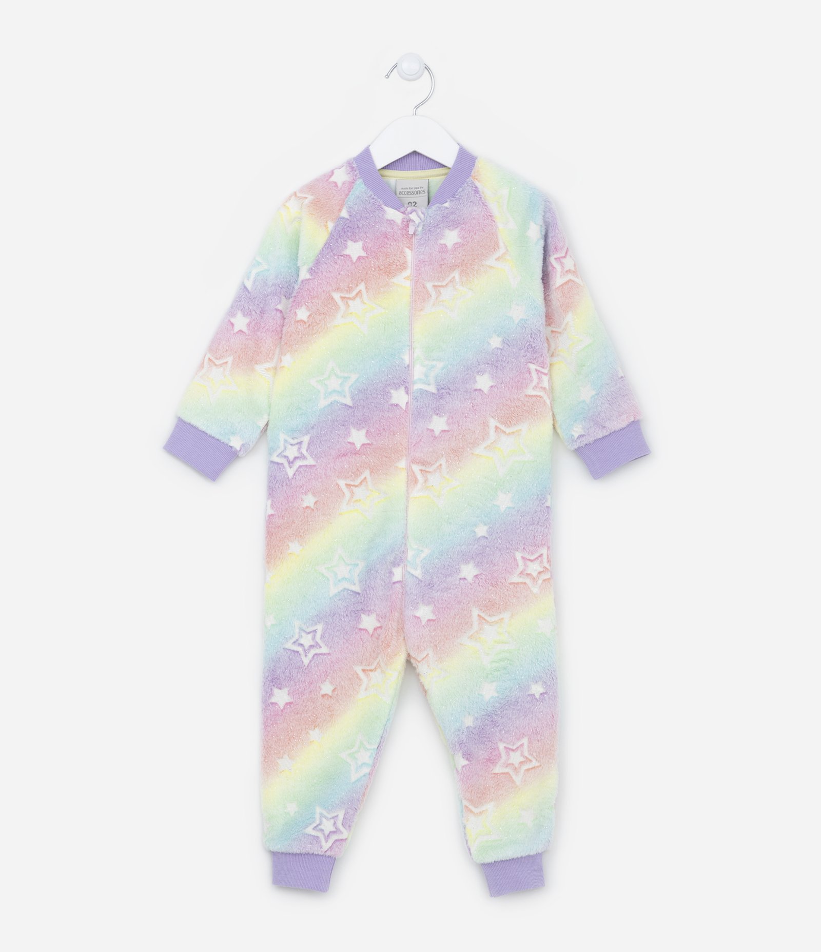 Pijama Jumper Infantil com Estampa de Estrelas que Brilham no Escuro ...