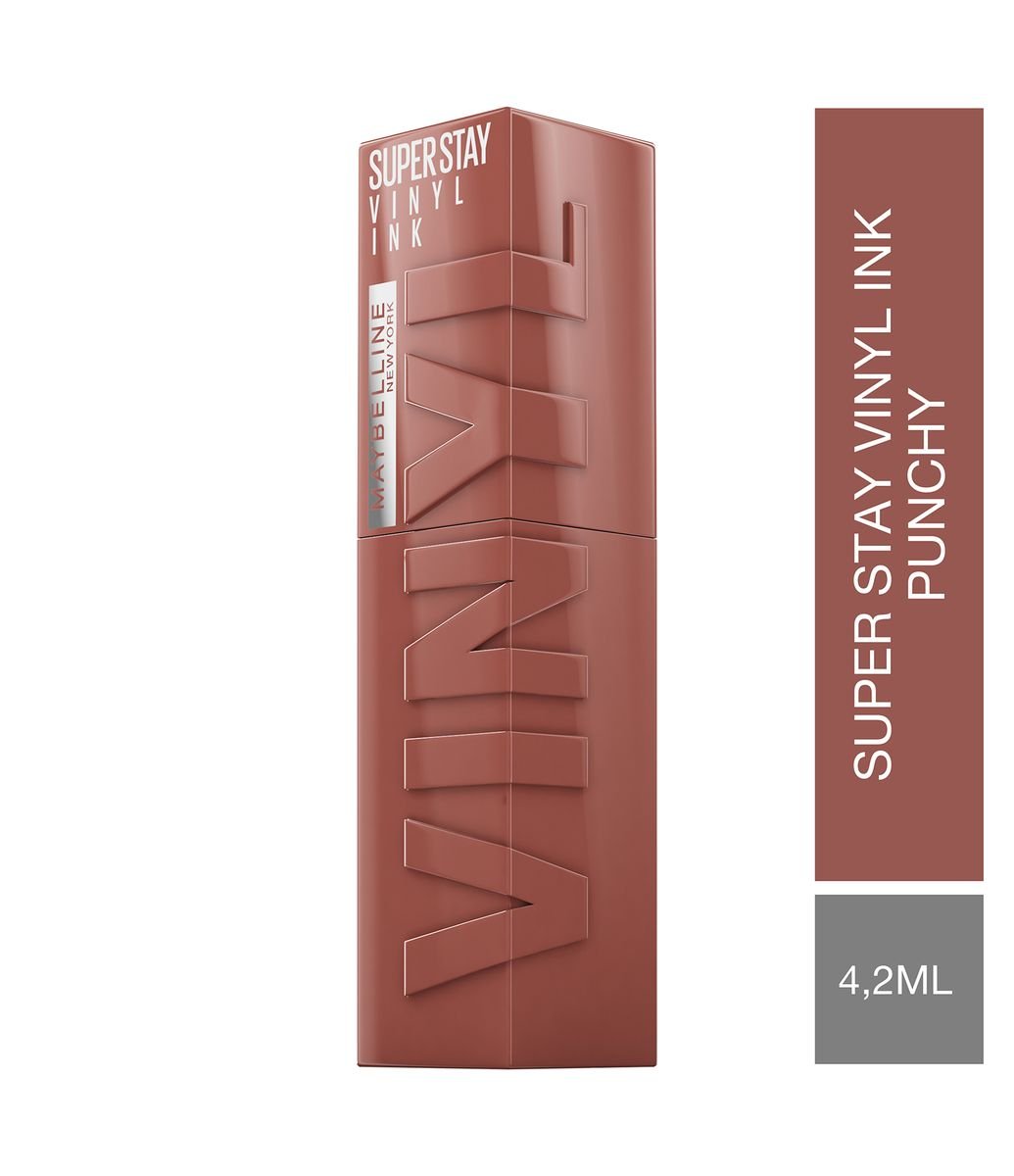 Batom Líquido NY SuperStay Vinyl Ink Maybelline Punchy
