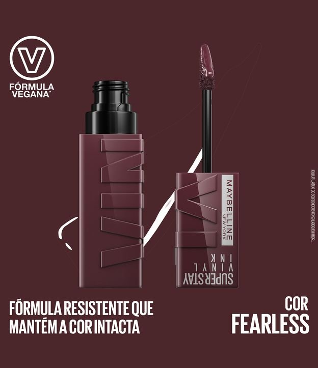 Batom Líquido NY SuperStay Vinyl Ink Maybelline Fearless
