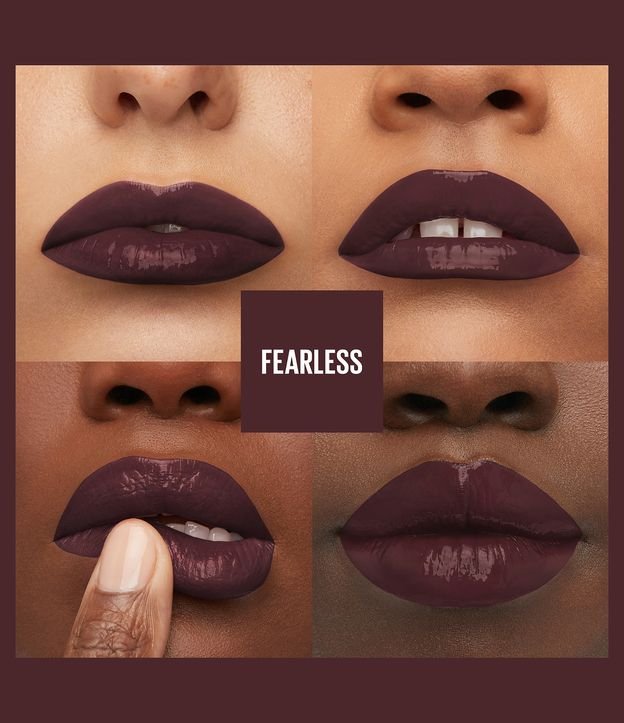 Batom Líquido NY SuperStay Vinyl Ink Maybelline Fearless