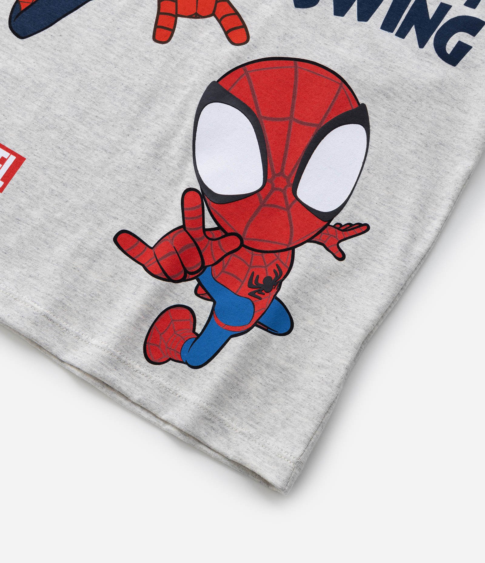Camiseta Infantil com Estampa do Spidey e Lettering - Tam 3 a 10 Anos ...