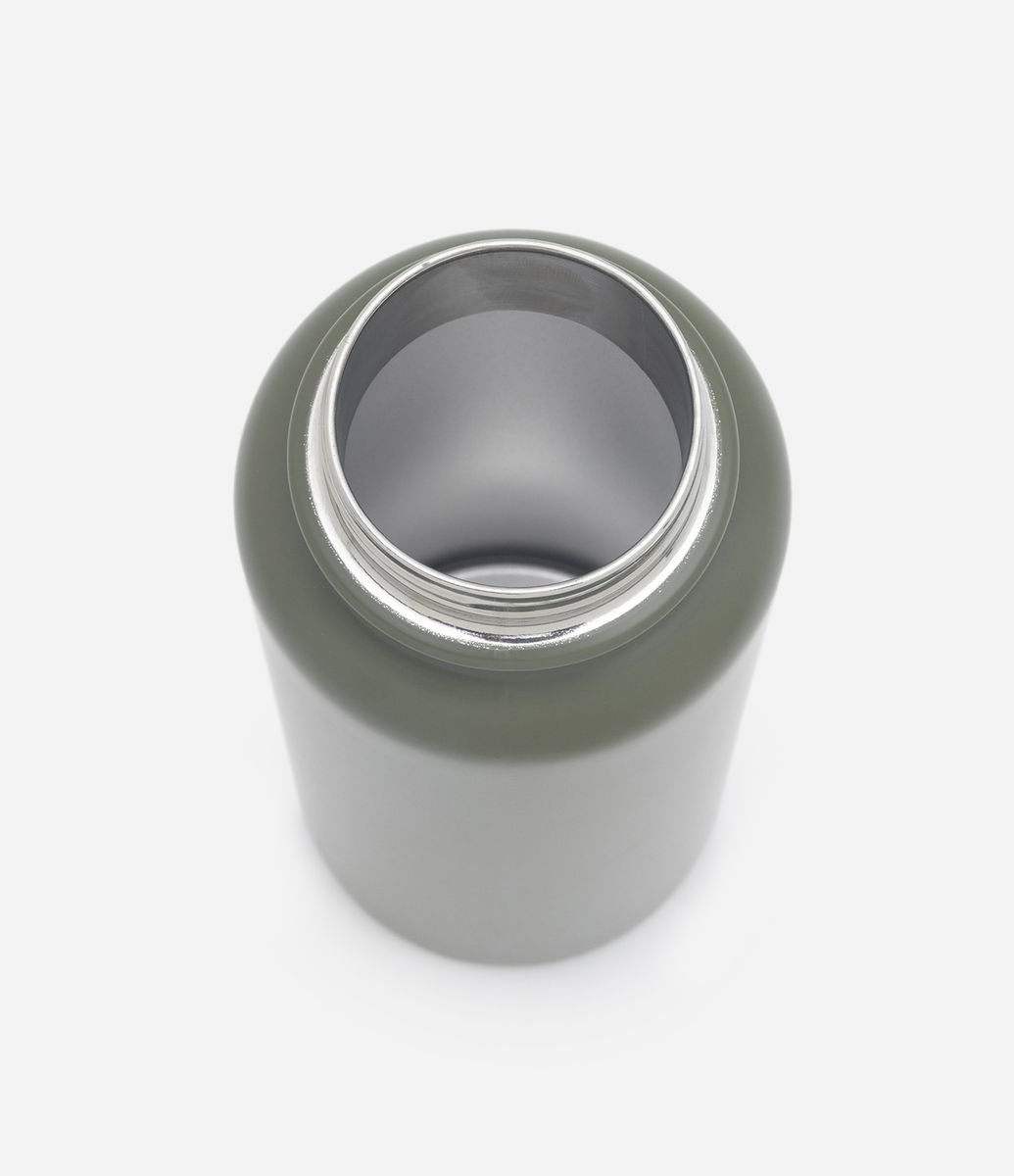 Garrafa Térmica em Metal Modelo Cantil 900ml Verde - Renner