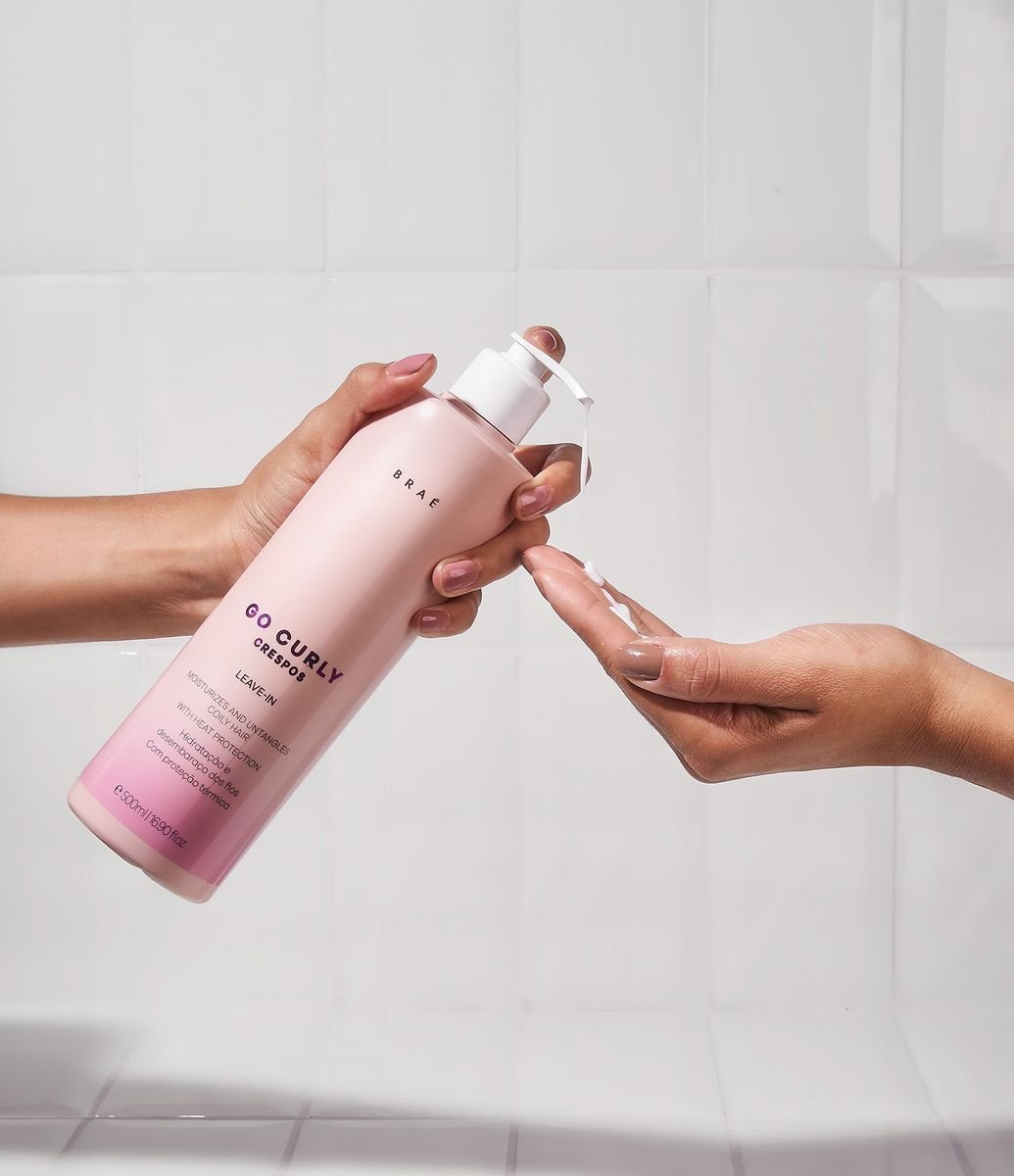 Leave in Condicionante Cabelos Crespos Go Curly 500ml Brae 500ml - Renner