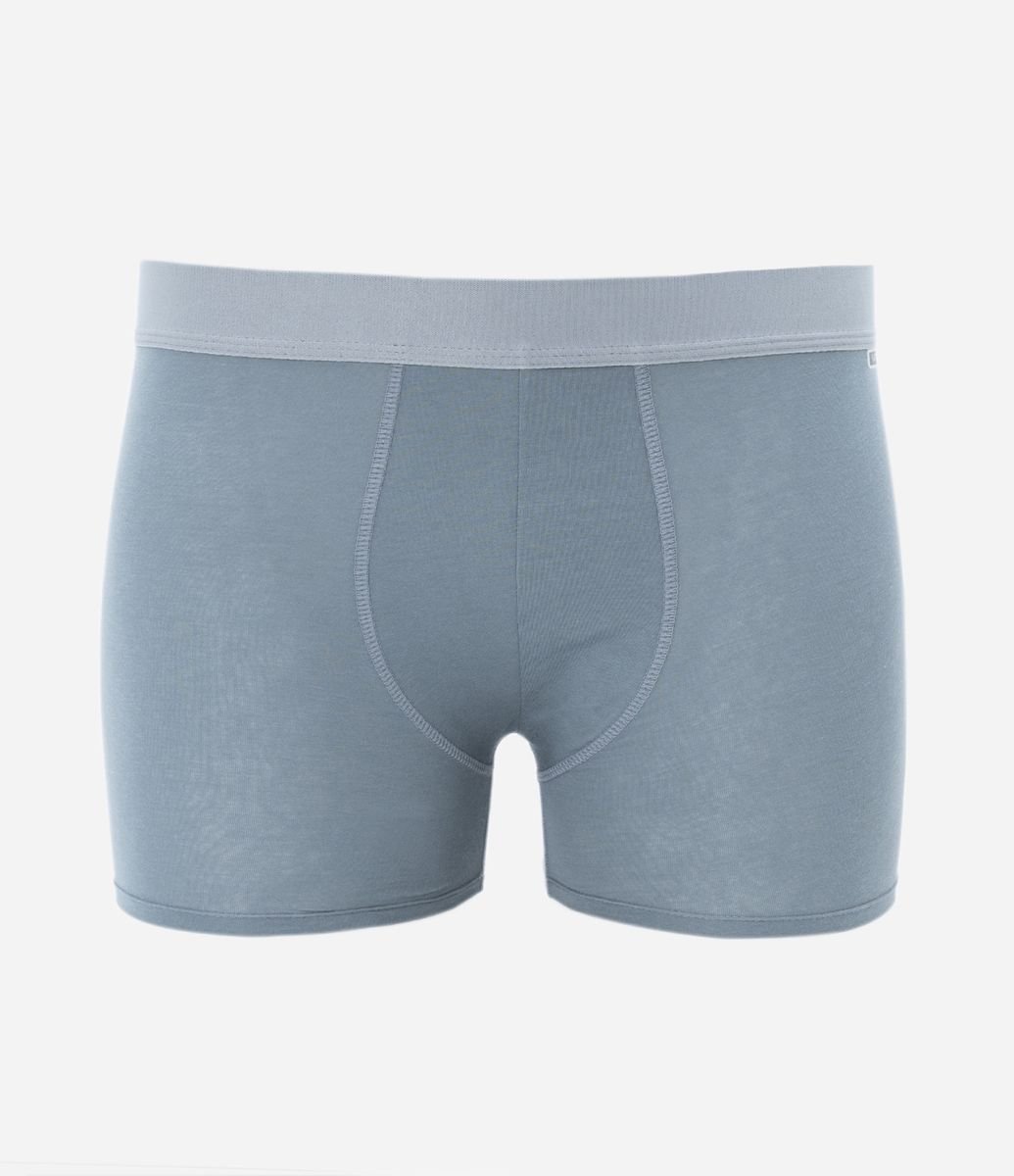 Cueca Boxer em Meia Malha com Etiqueta Frontal Lupo Verde Claro - Renner