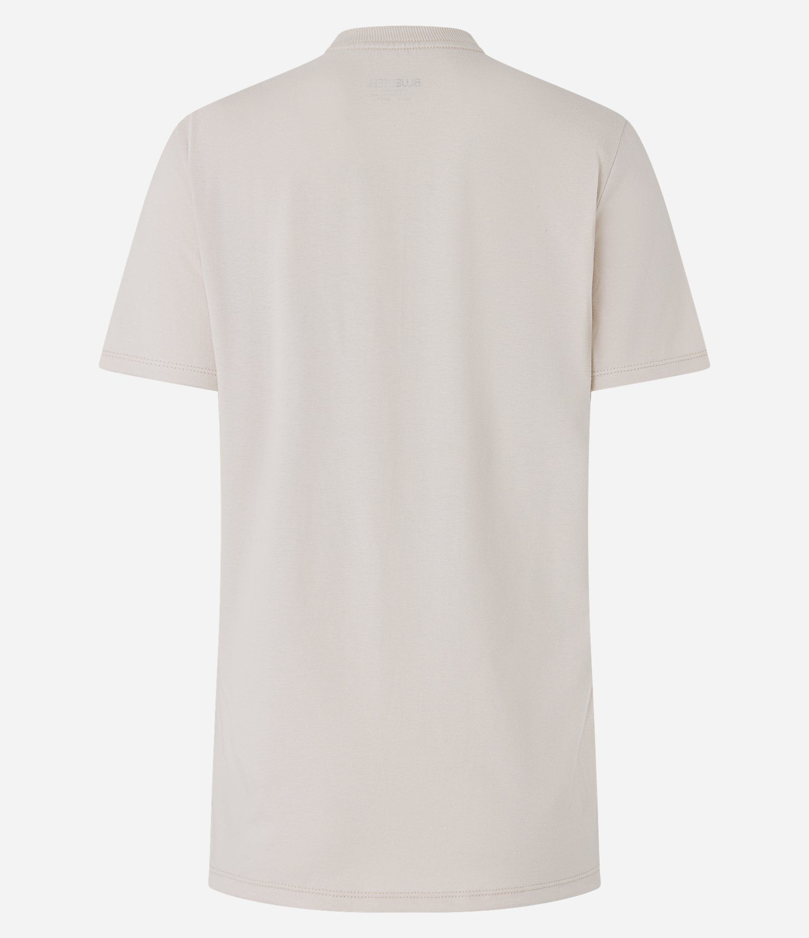 Camiseta Alongada em Meia Malha com Estampa Ursinho de Boné Off White