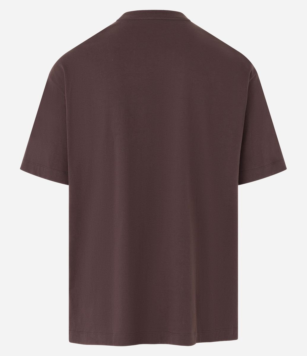 Camiseta Relaxed com Estampa Charlie Brown Jr com QR Code Marrom - Renner