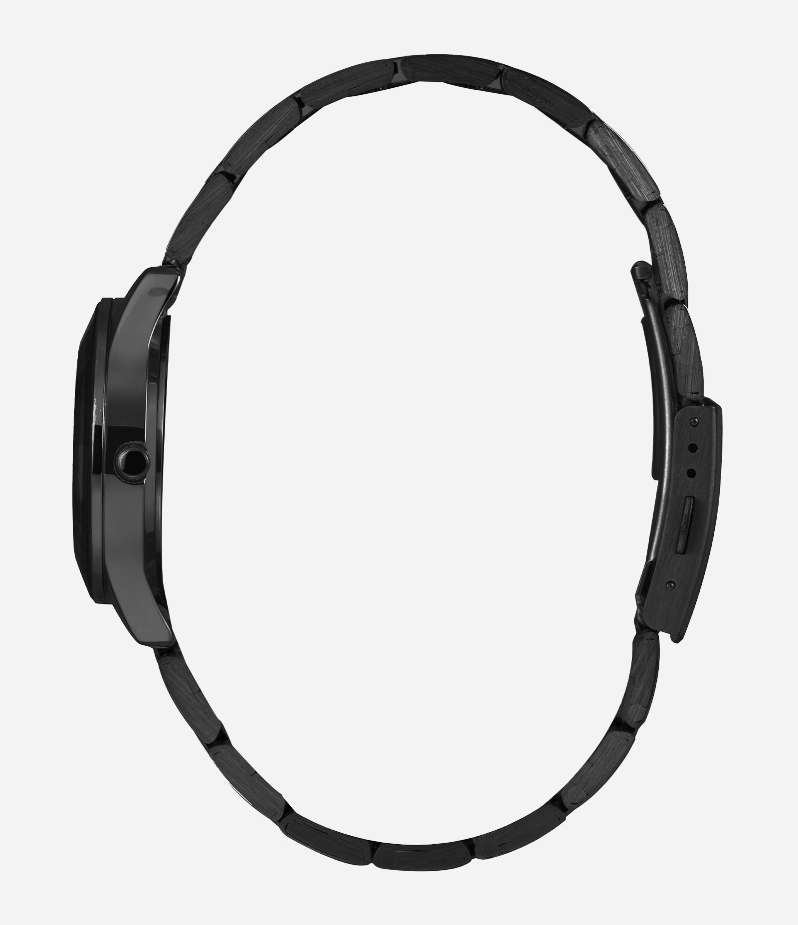 Relógio Feminino Lince Analógico com Caixa de Metal e Pulseira de Aço Preto