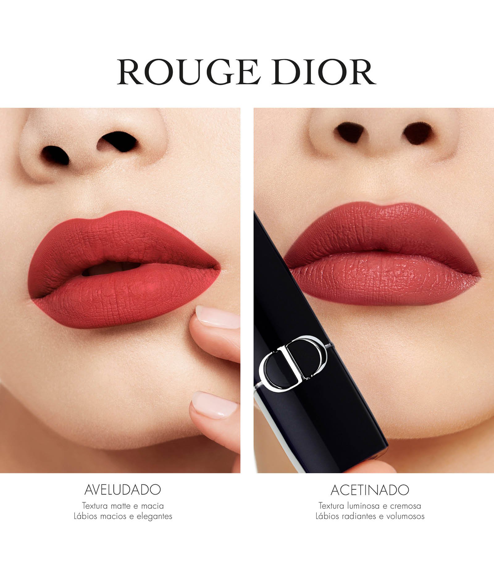 Batom Rouge Dior Velvet 581 Virevolte