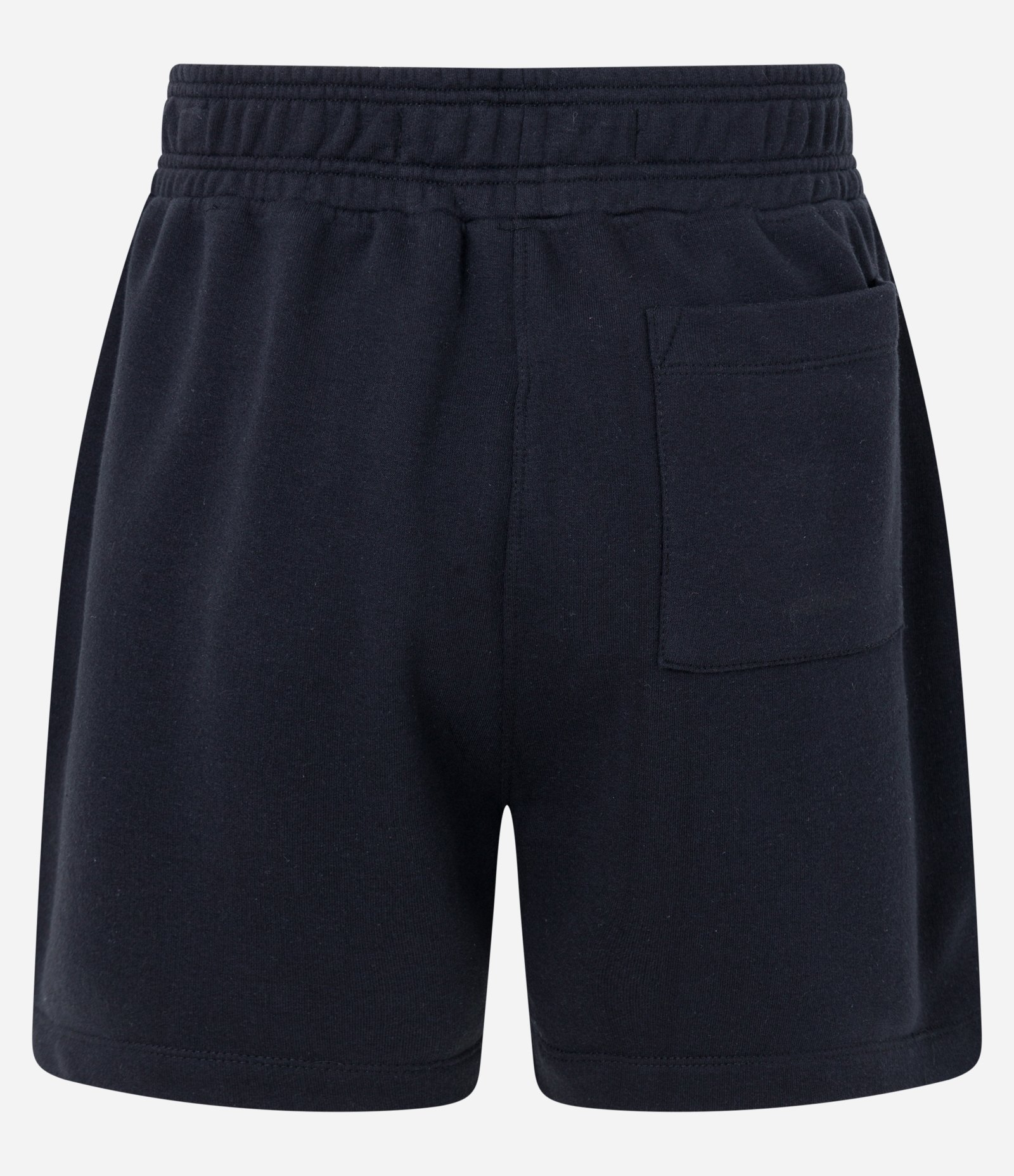 Bermuda em Moletom com Estampa Frontal 30praum Preto