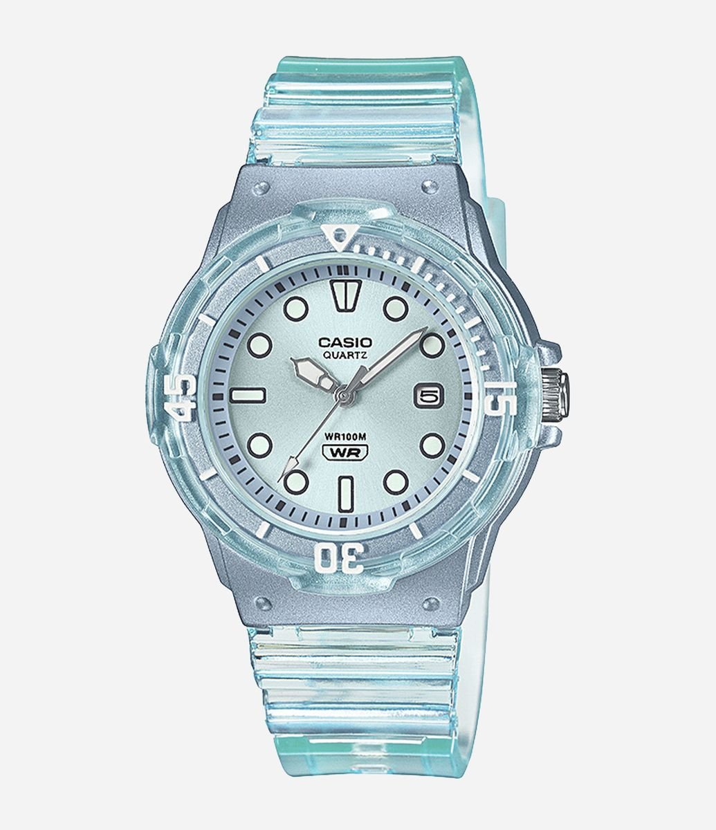 Relógio Casio Unissex Analógico Azul Matte - Renner