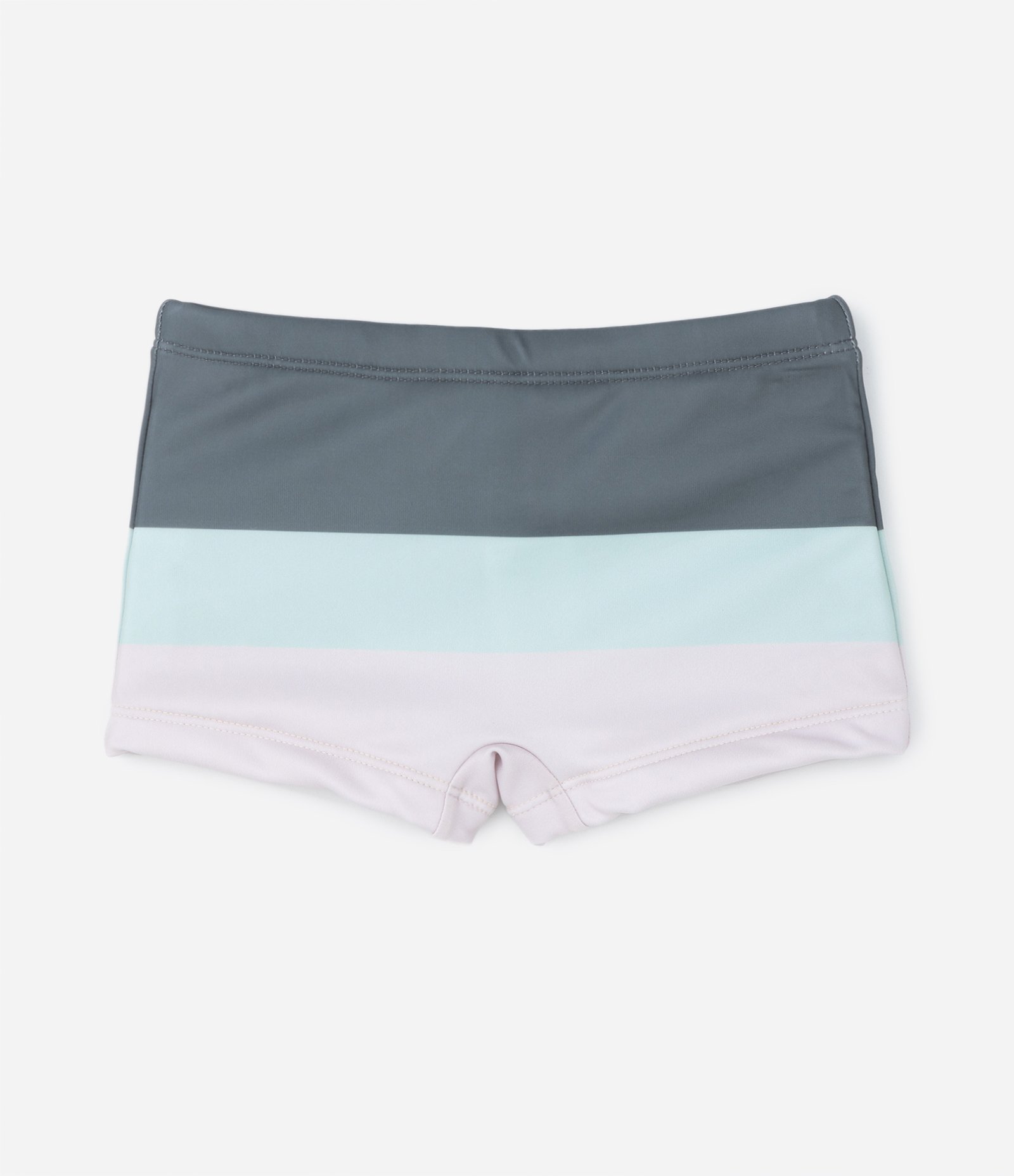 Sunga Boxer Infantil com Estampa Bloco de Cor - Tam 5 a 14 anos Cinza