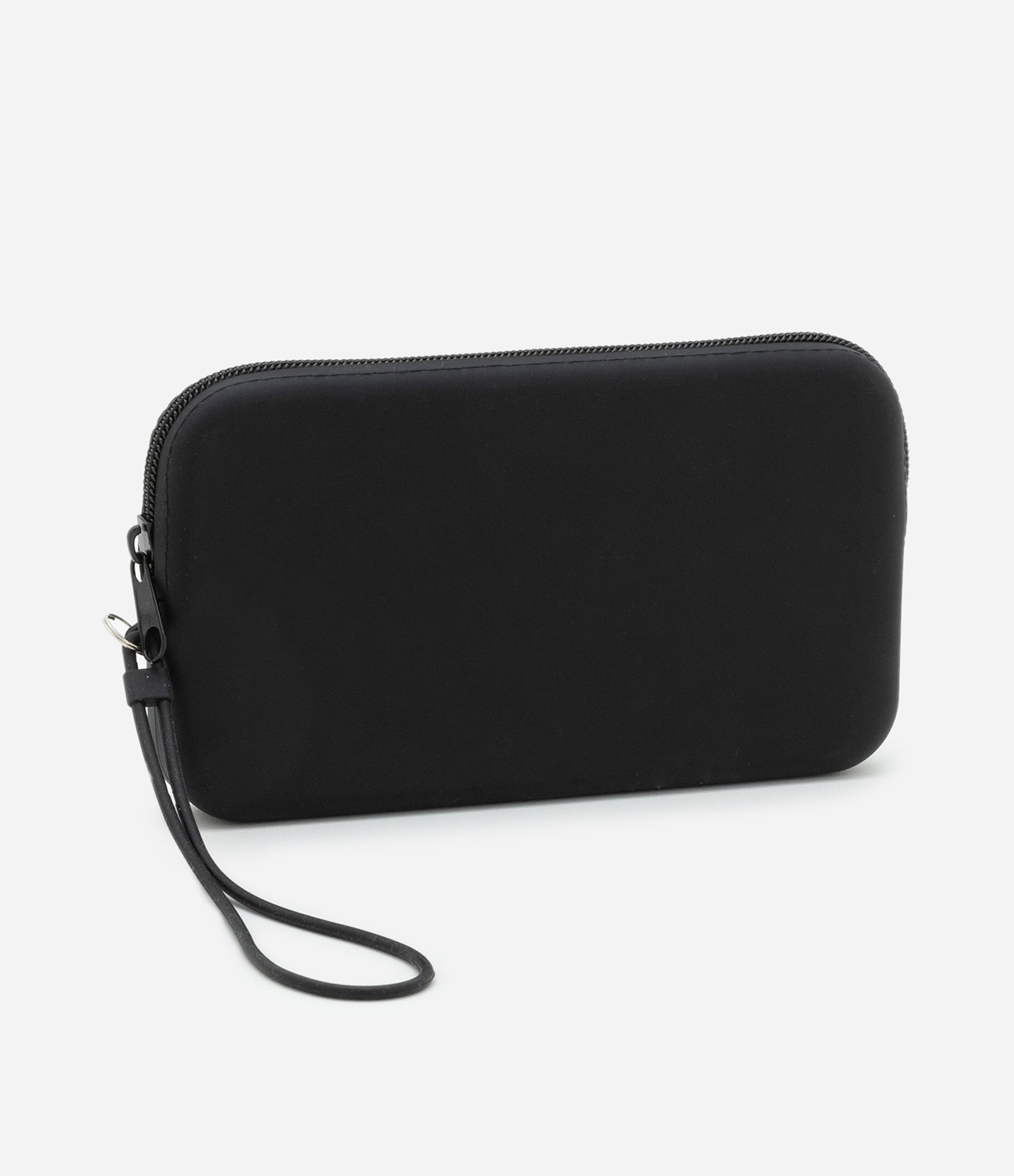 Nécessaire Envelope de Silicone com Alçinha Preto