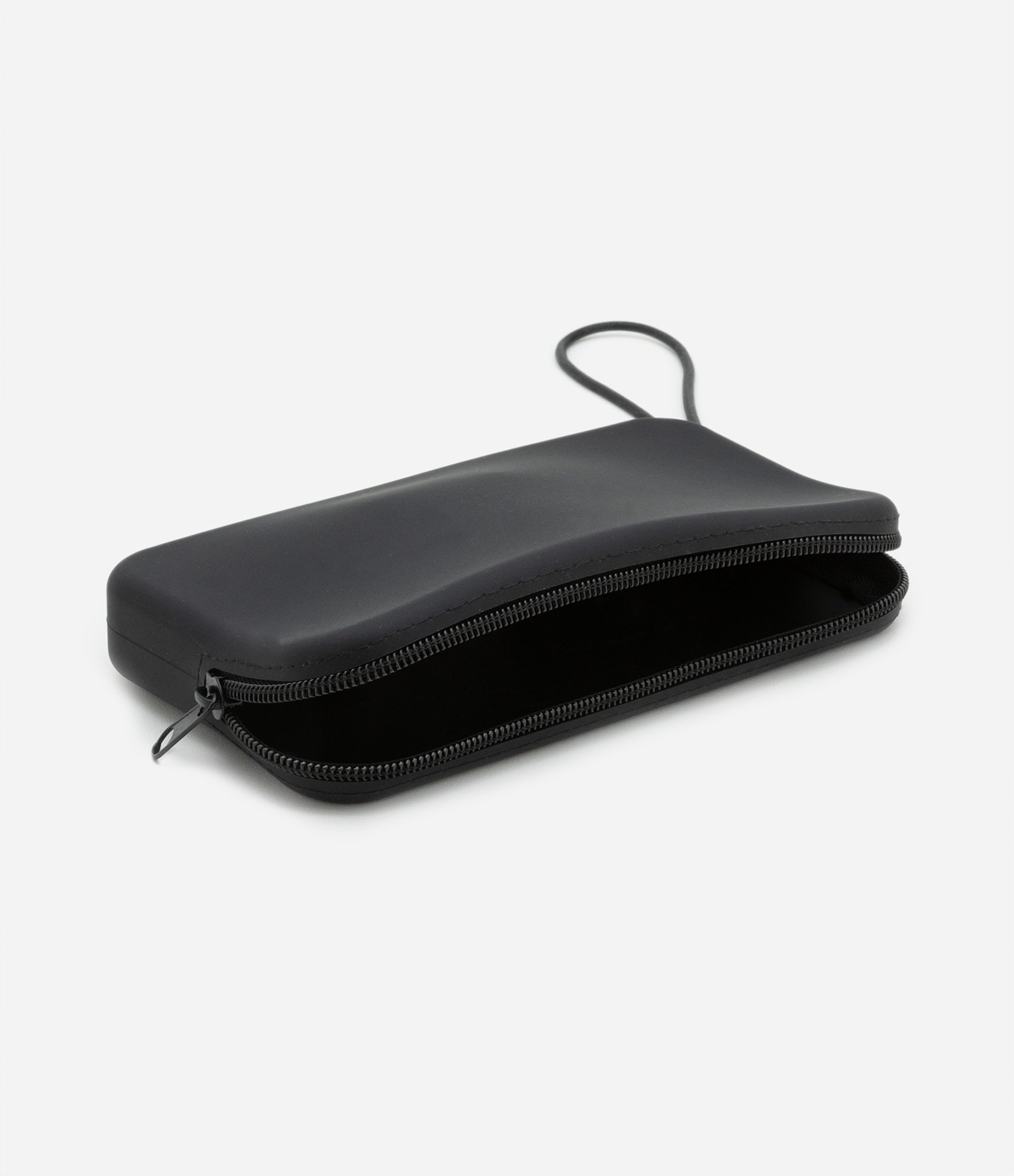 Nécessaire Envelope de Silicone com Alçinha Preto