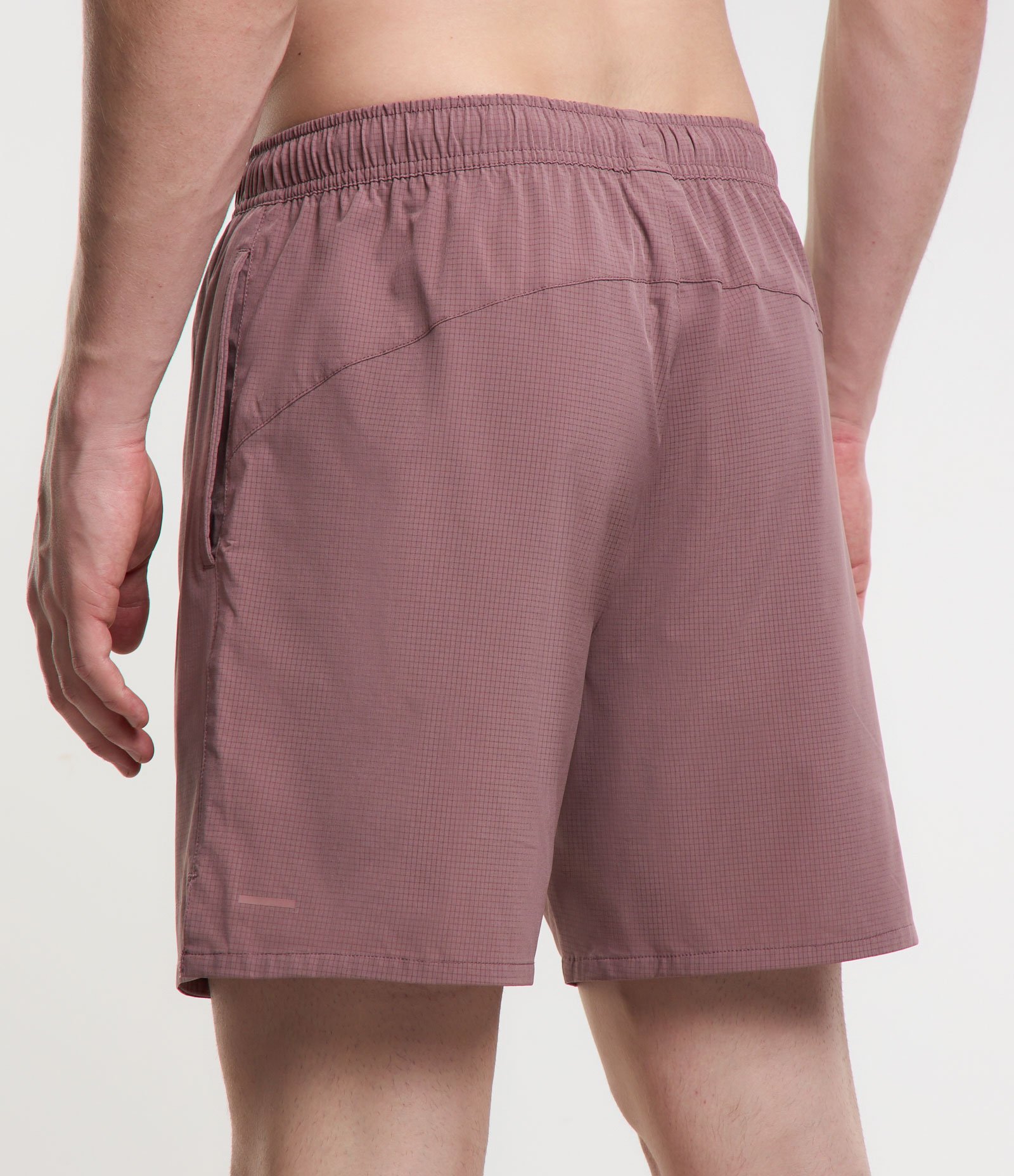 Bermuda Esportiva com Cós Elástico e Bolso Rosa