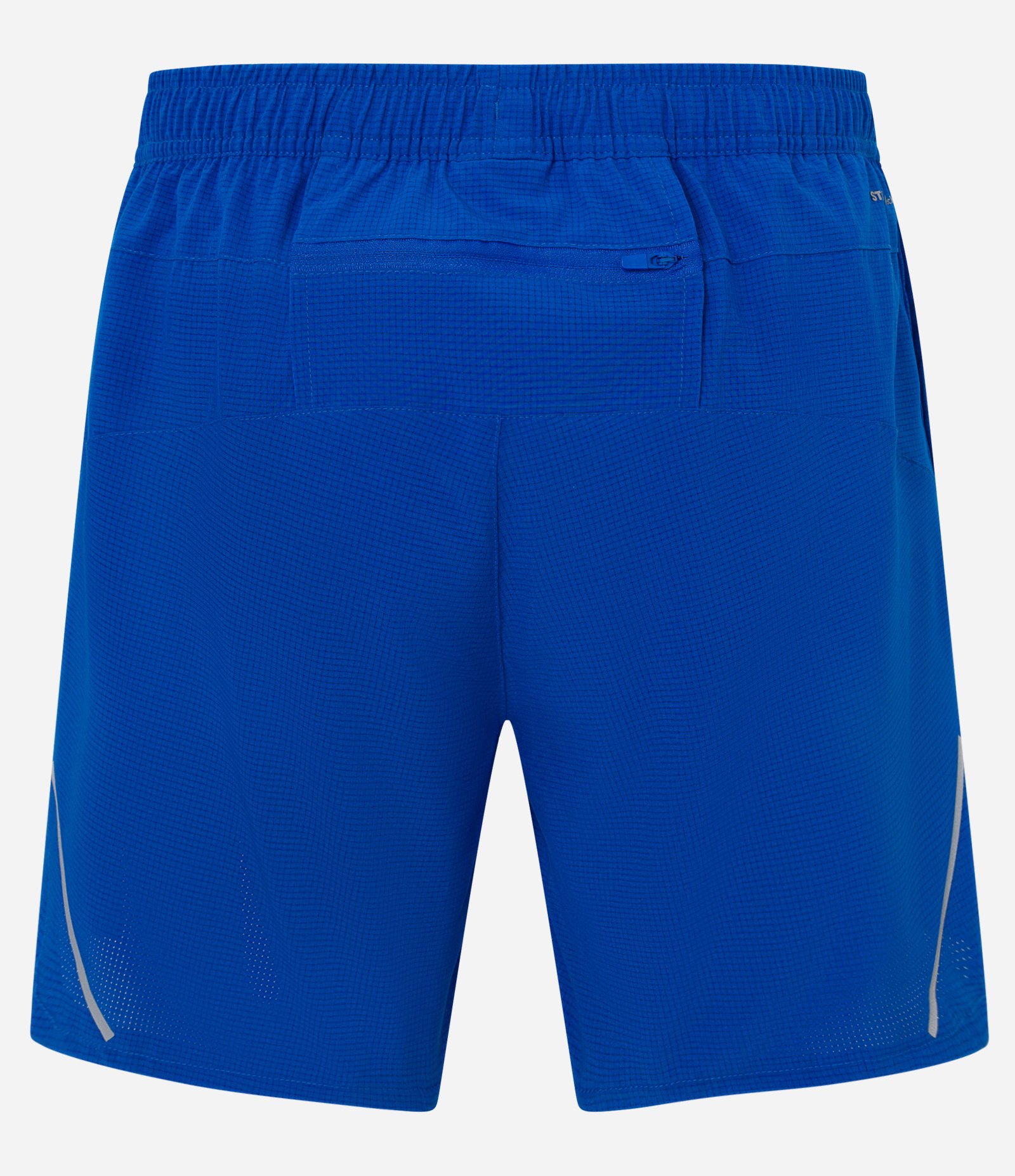 Bermuda Running Esportivo com Cós Elástico Azul