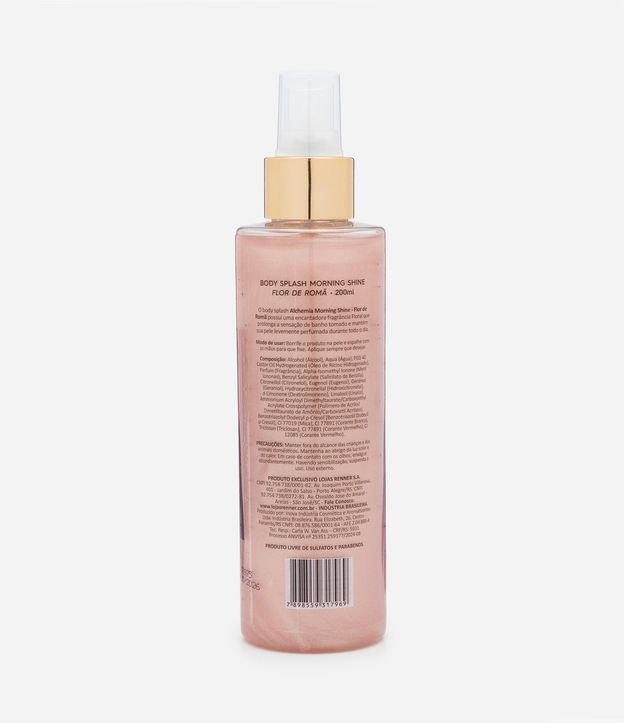 Body Splash Morning Shine Flor de Roma Alchemia 200ml