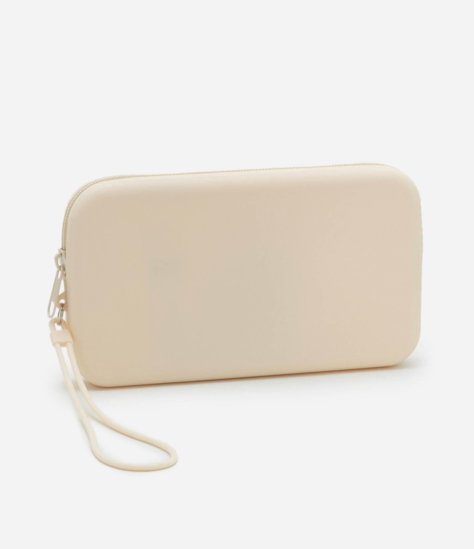 Nécessaire Envelope de Silicone com Alçinha Off White