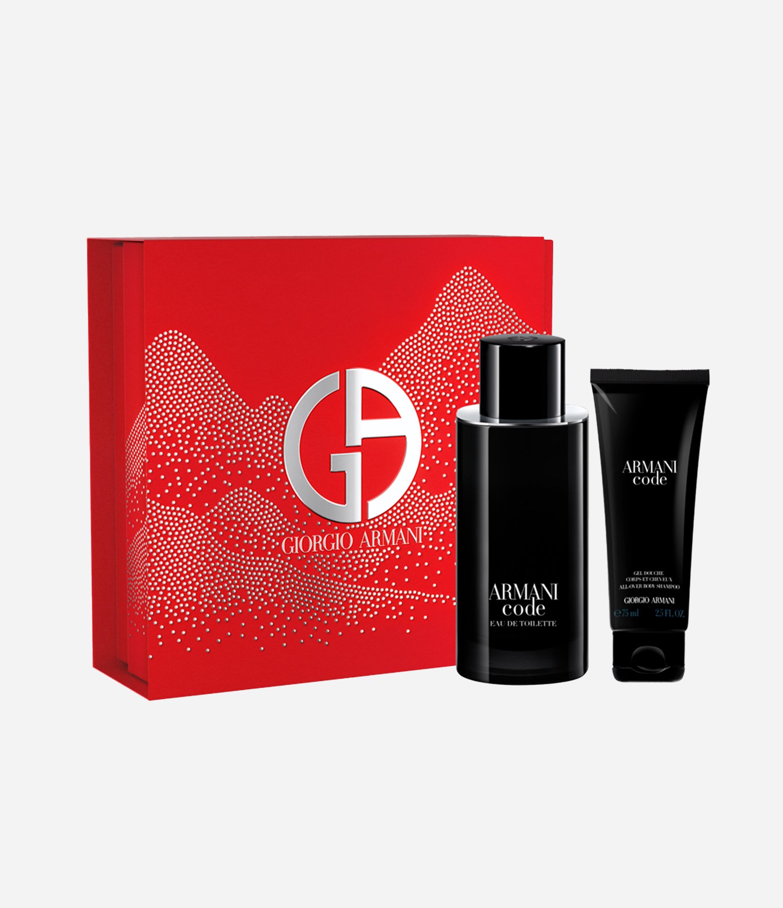 Kit Perfume Coffret Giorgio Armani Code Eau de Toilette 125ml + Spray Corporal 75ml KIT