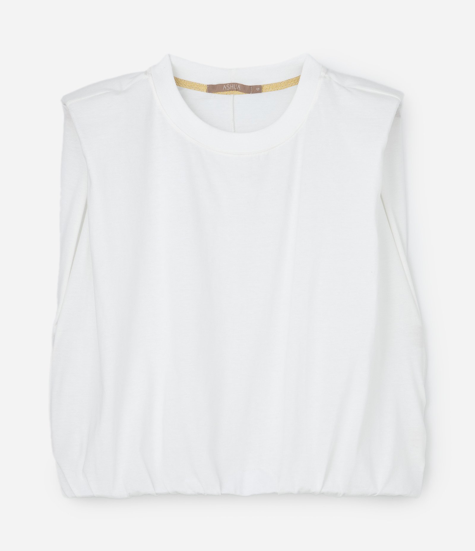Regata Musclee Tee em Algodão Curve & Plus Size Branco