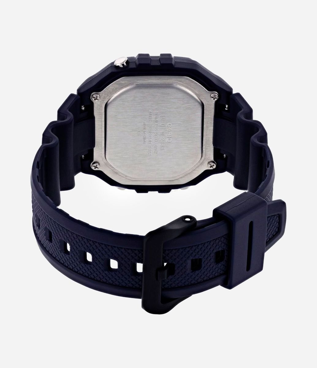 Relógio Casio Masculino Digital Azul - Renner