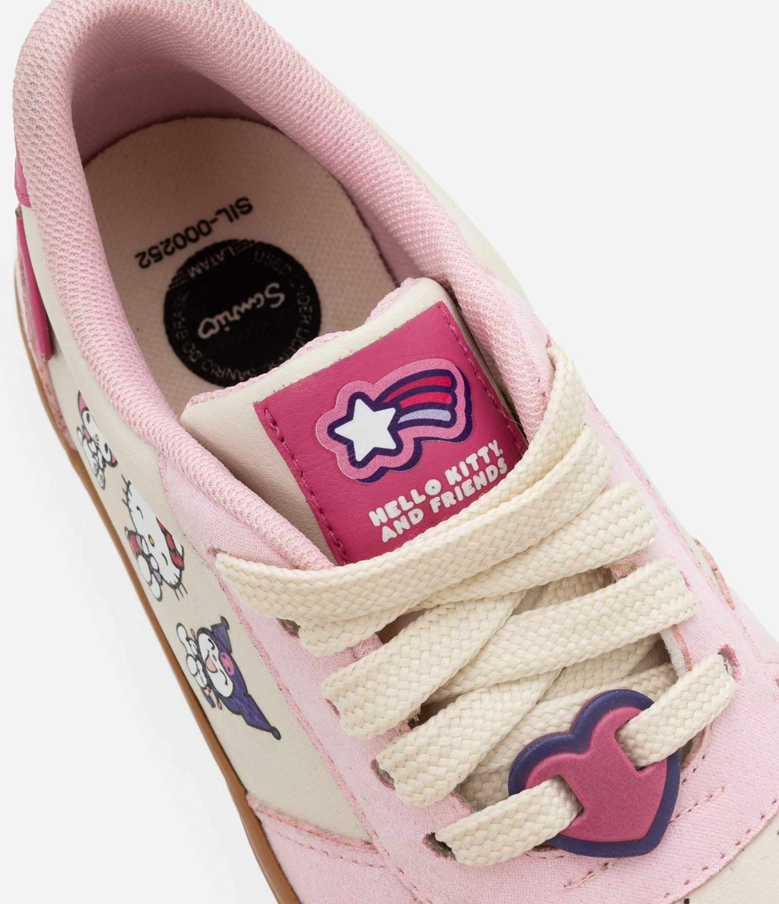 Tênis Infantil Hello Kitty - Tam 28 ao 34 Rosa