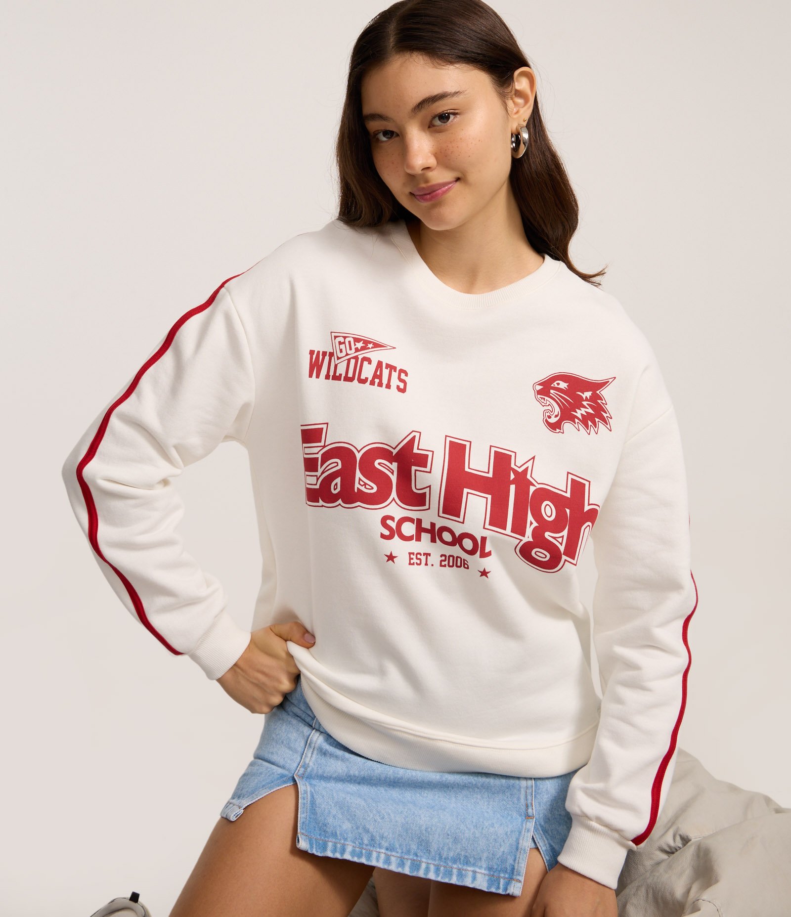 Casaco em Moletom com Estampa dos East High Wildcats High School ...