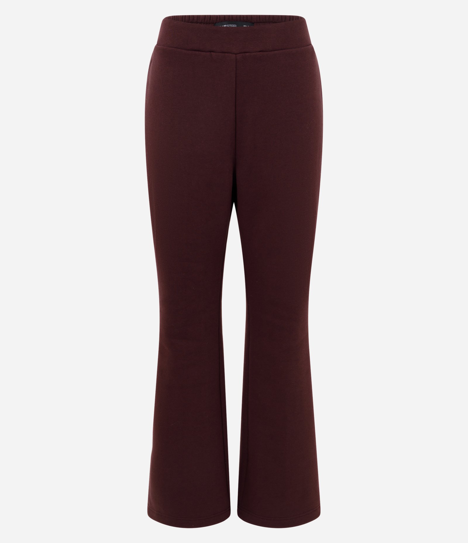 Calça Moletom com Felpa e Cós Elástico Vinho