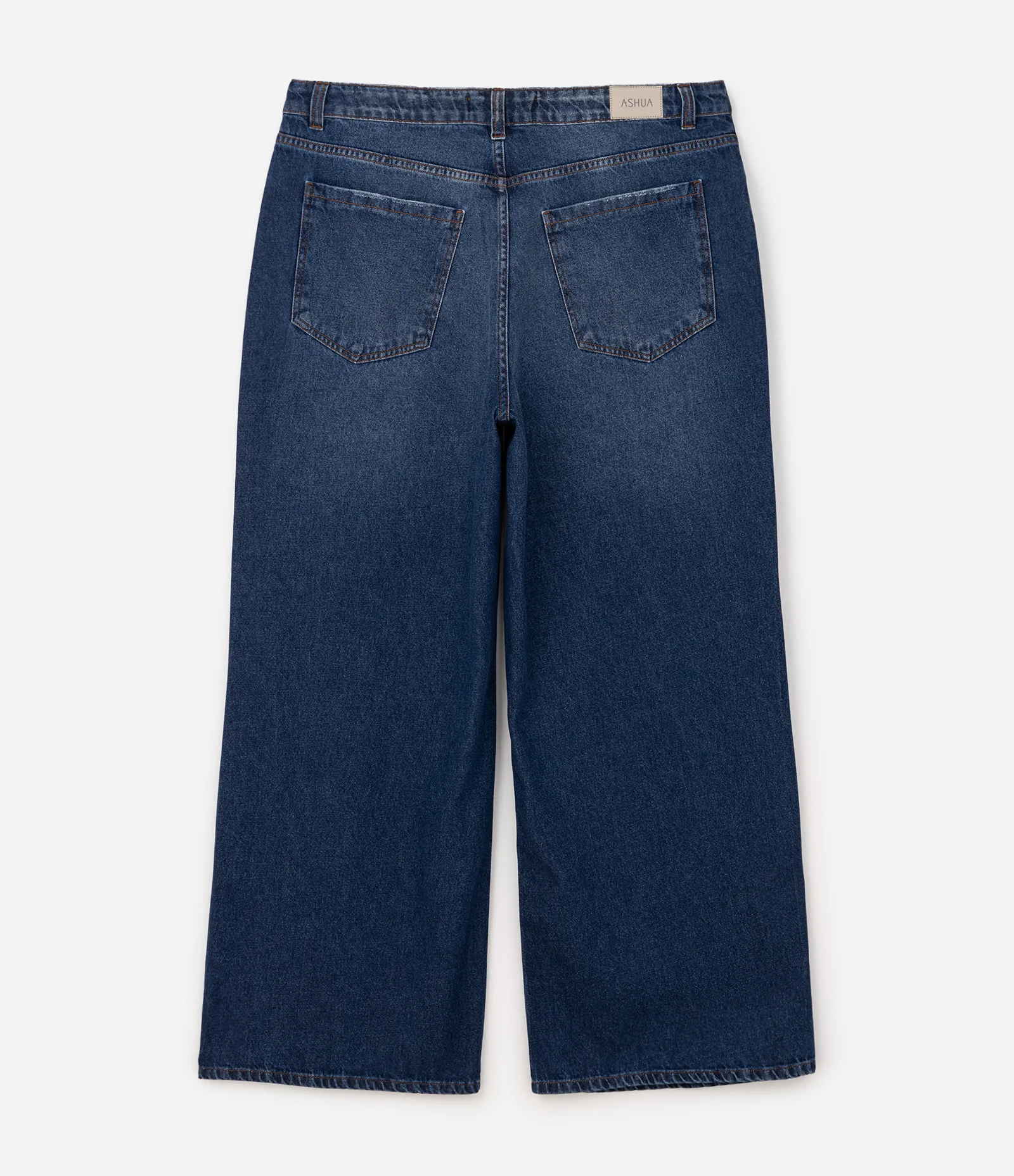 Calça Jeans Wide Leg Lisa Jeans Curve & Plus Size Azul