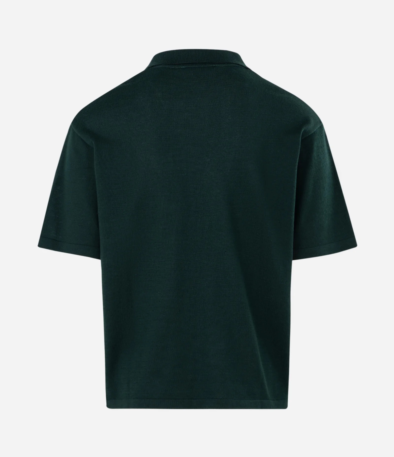 Polo Boxy Texturizada com Patch Brasil Verde